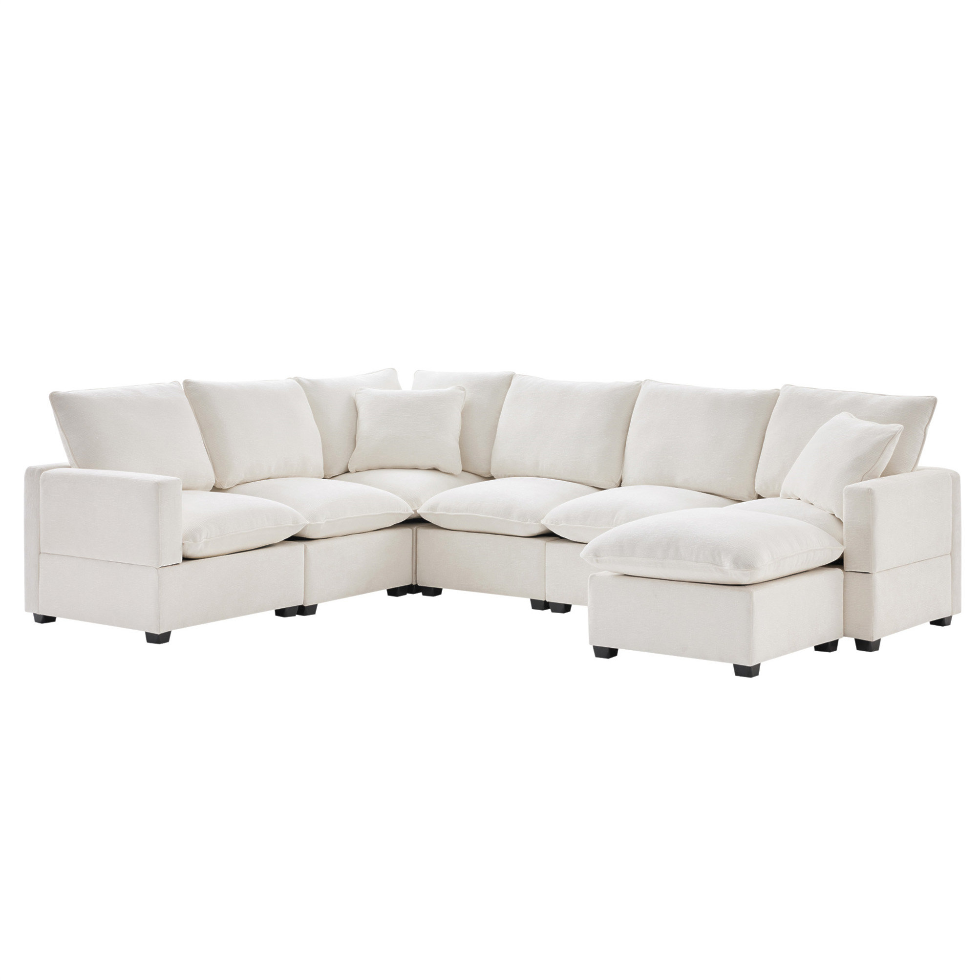 Latitude Run® Comfortable Modular Sofa With Multiple Seating Options ...