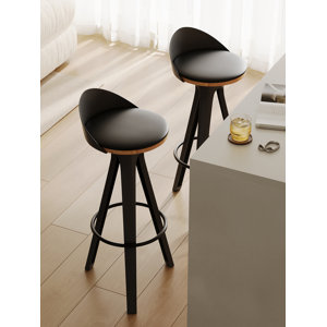 Corrigan Studio® Modern Light Luxury Pp High-Legged Bar Stools | Wayfair
