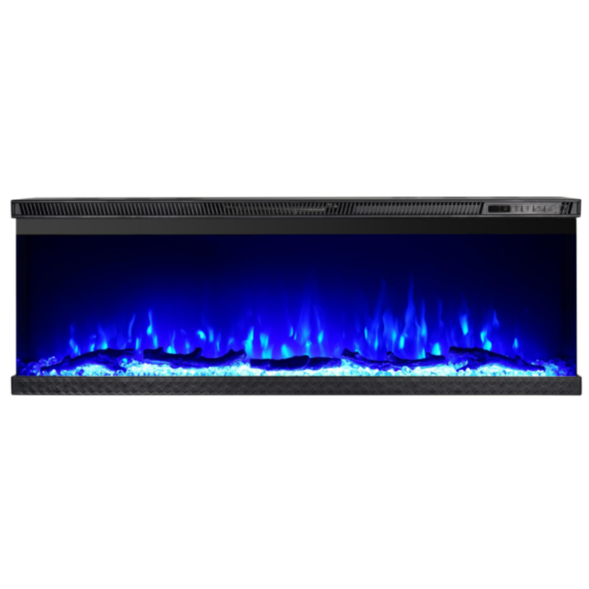Metro Lane 36"/91.4Cm 3-Sided Panoramic Electric Fireplace | Wayfair.co.uk