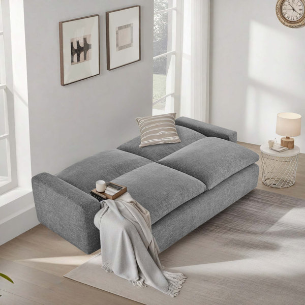 Ebern Designs Alfonse 97'' Upholstered Sleeper Sofa & Reviews | Wayfair