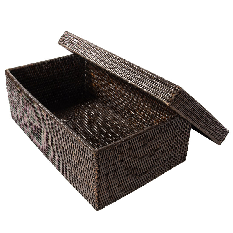 Birch Lane™ Rectangular Storage Rattan Box & Reviews | Wayfair