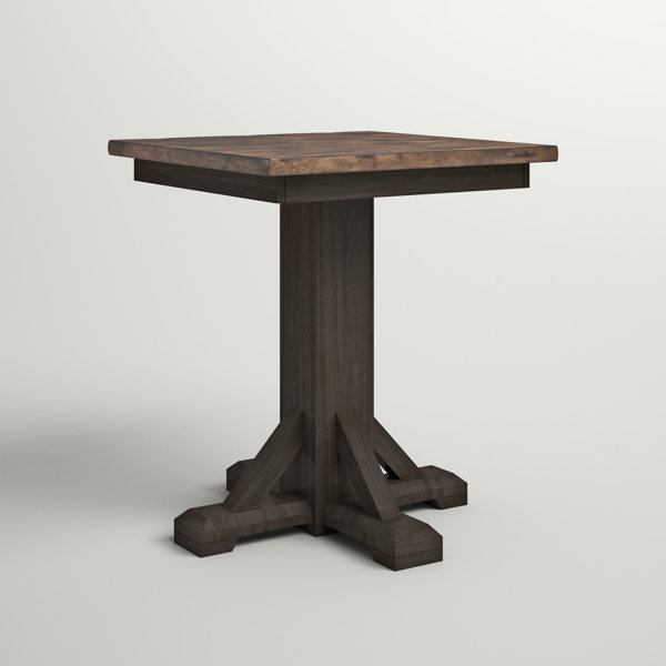Three Posts™ Athey Counter & Bar Height Square Pub Table & Reviews ...