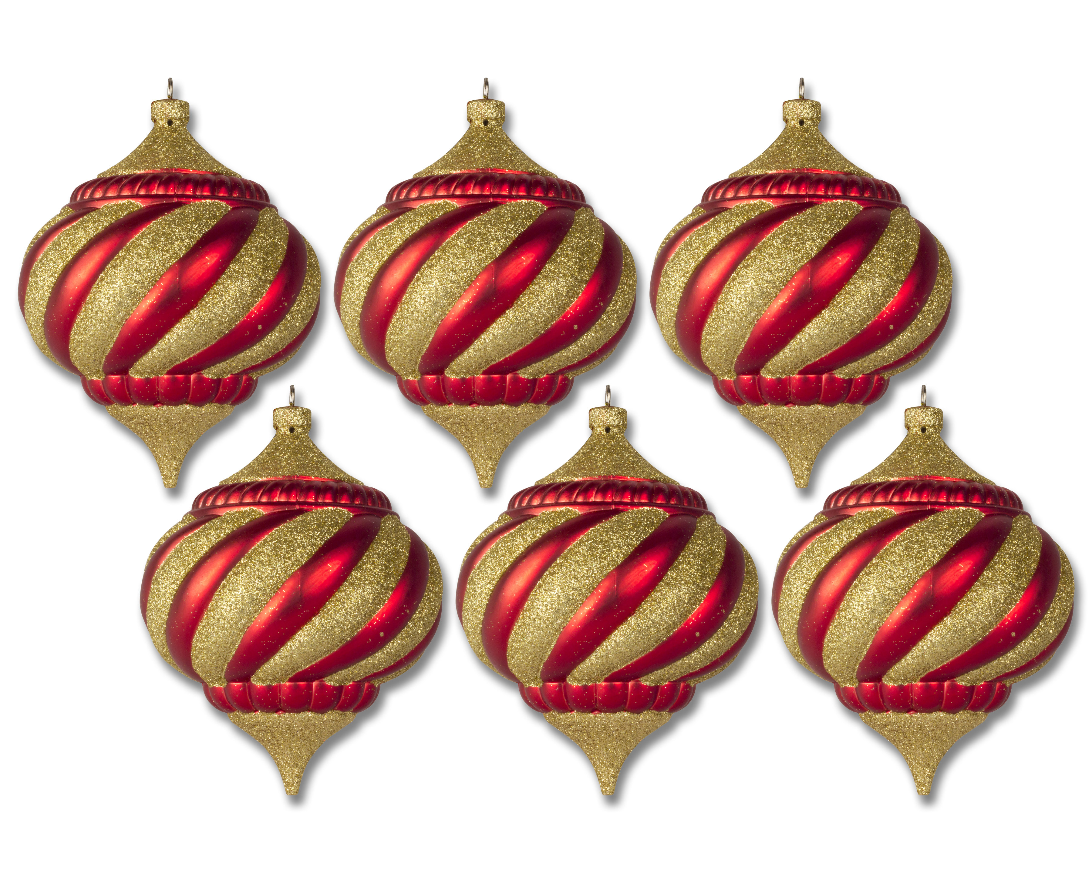 The Holiday Aisle® Striped Onion Ornament | Wayfair