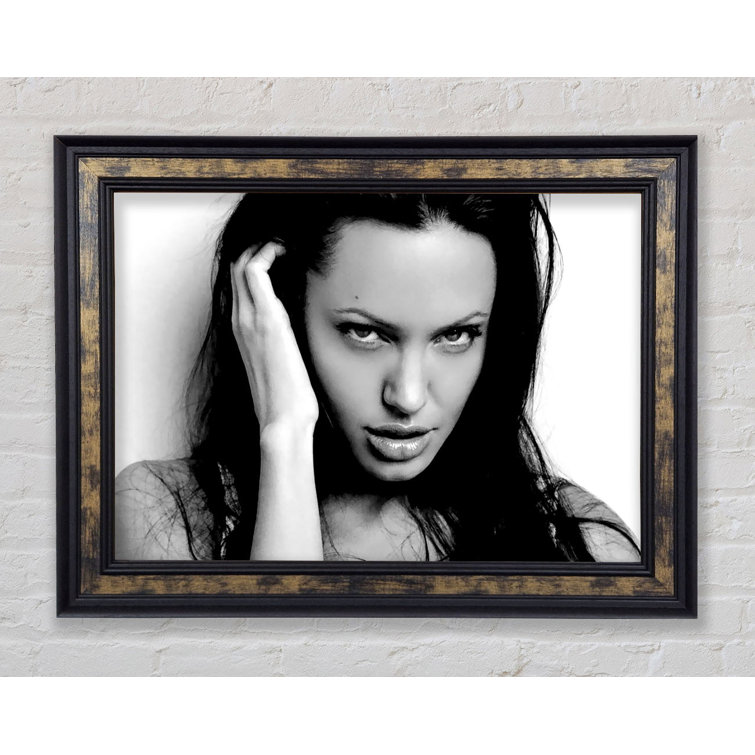 Bright Star Angelina Jolie Sexy Eyes - Single Picture Frame Art Prints ...