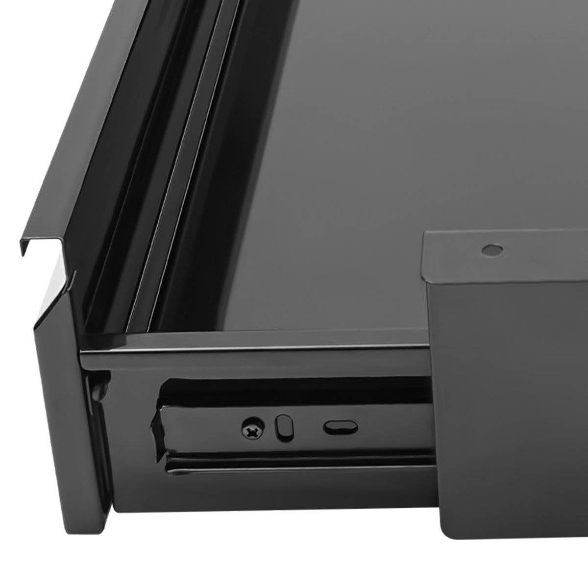 Rebrilliant Under Desk Mounted Sliding Pull-Out Drawer Storage ...