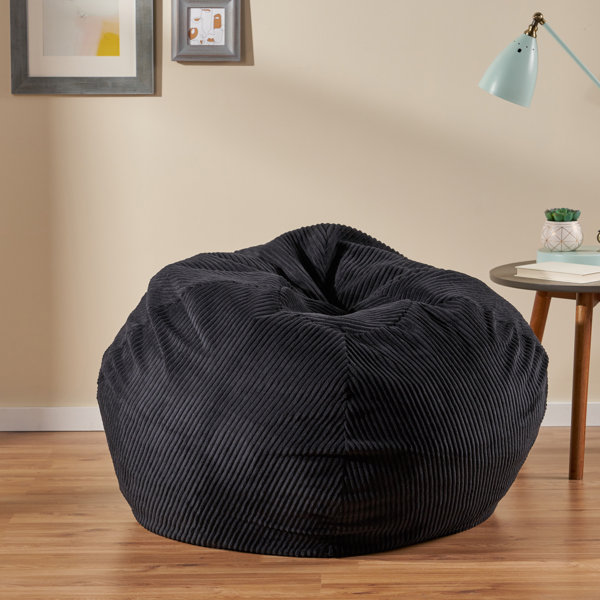 Brayden Studio® Hampton Polyester Bean Bag Sofa & Reviews | Wayfair