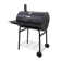 Charbroil American Gourmet 840 Barrel Charcoal Grill with Side Shelves ...