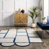 Orren Ellis Jolynn Modern Braided Shapes Area Rug | Wayfair