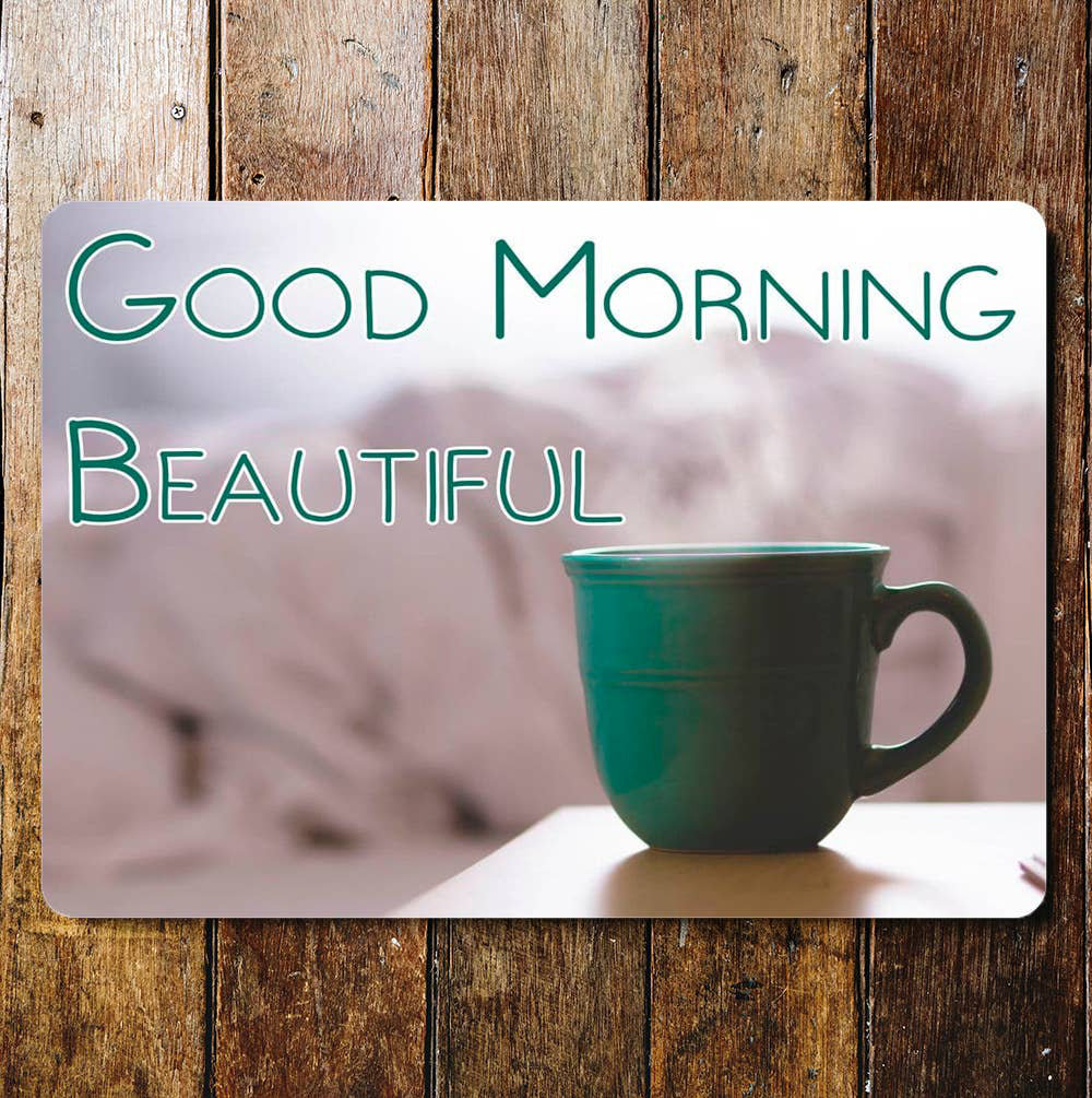 East Urban Home Good Morning Beautiful Wall Décor | Wayfair.co.uk