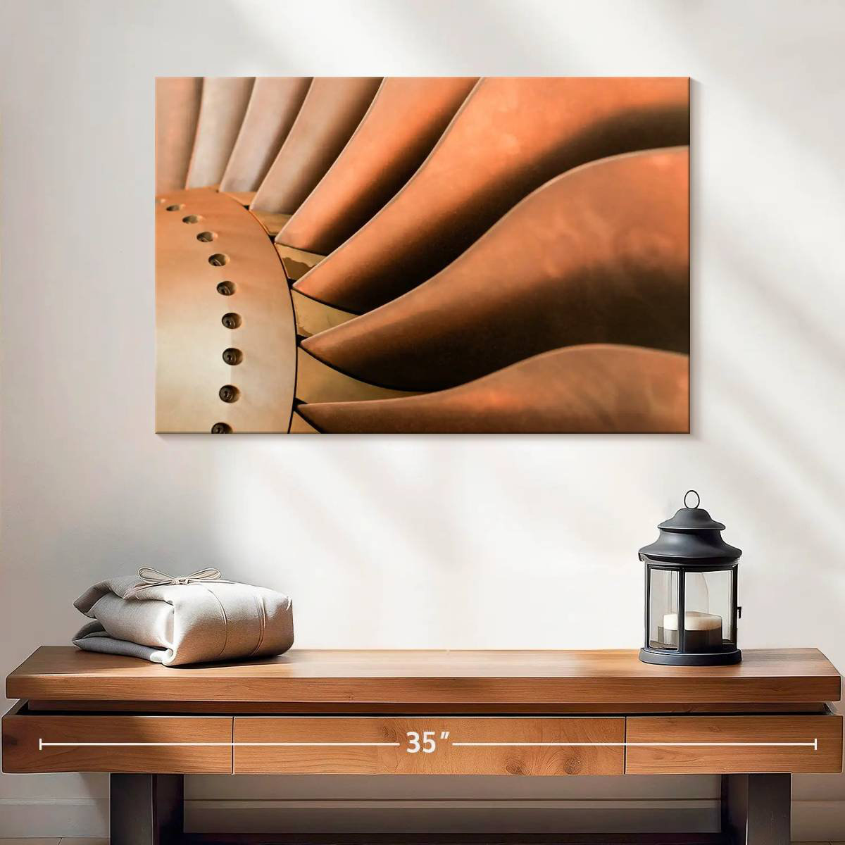 Ebern Designs Mehar Gold Turbine Aircraft | Wayfair