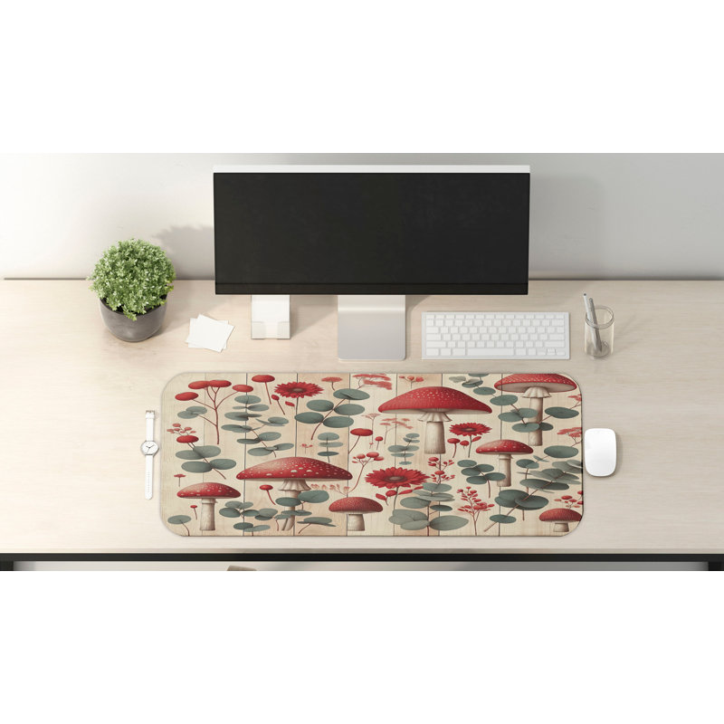 Charlton Home® Deontray Rubber Desk Pad | Wayfair