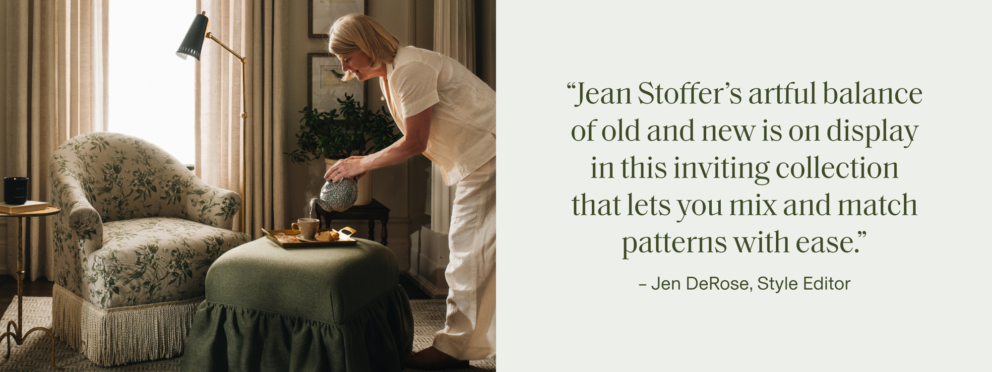 "Jean Stoffer's artful balance of old and new is on display in this ...