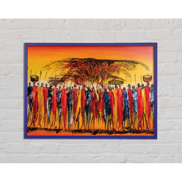 Ophelia & Co. African Tribe Offering - Single Picture Frame Art Prints ...