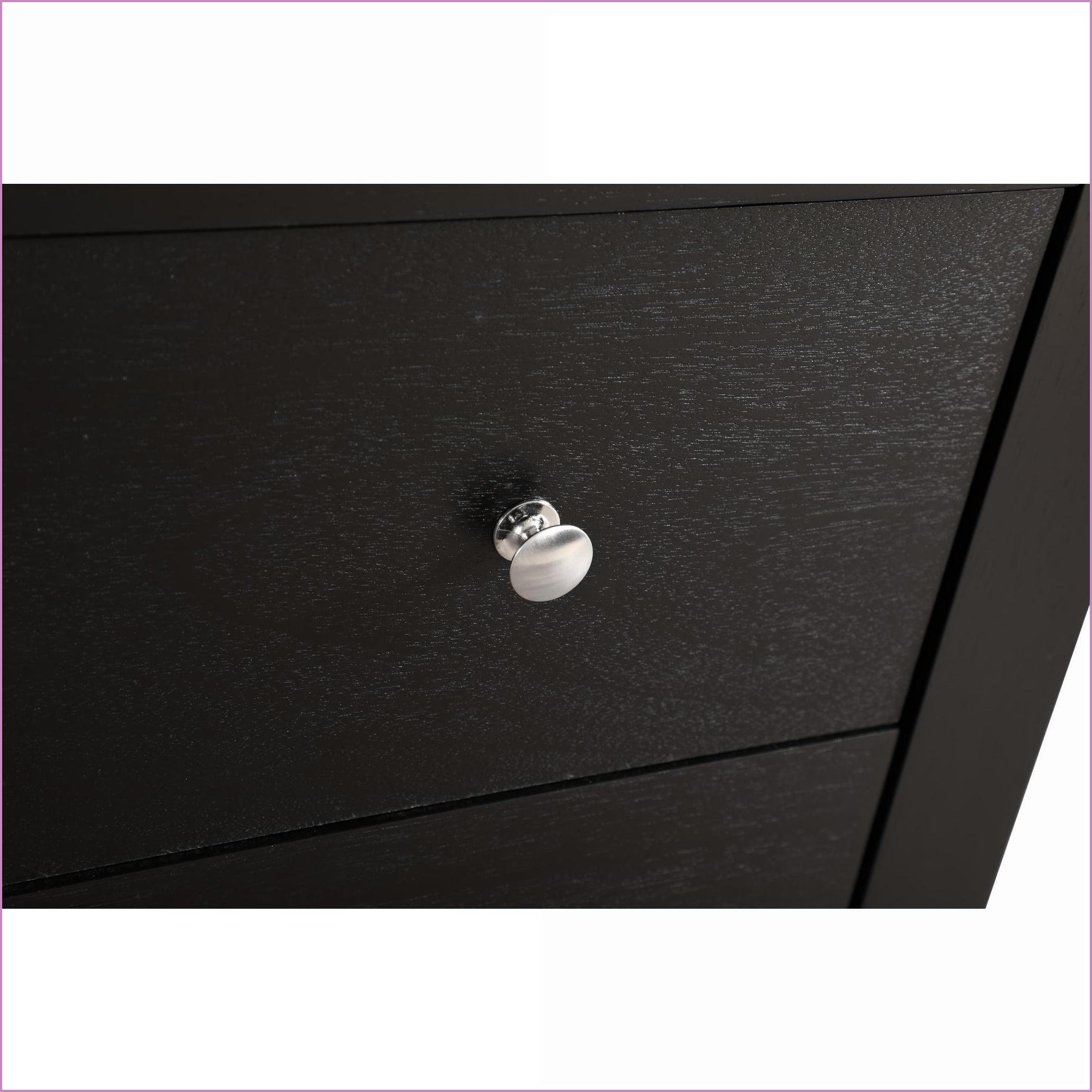 Latitude Run® Media Chests, Contemporary 3-Drawer Wood Veneer, Black ...