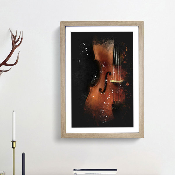 East Urban Home Cello - Picture Frame Painting Print | Wayfair.co.uk