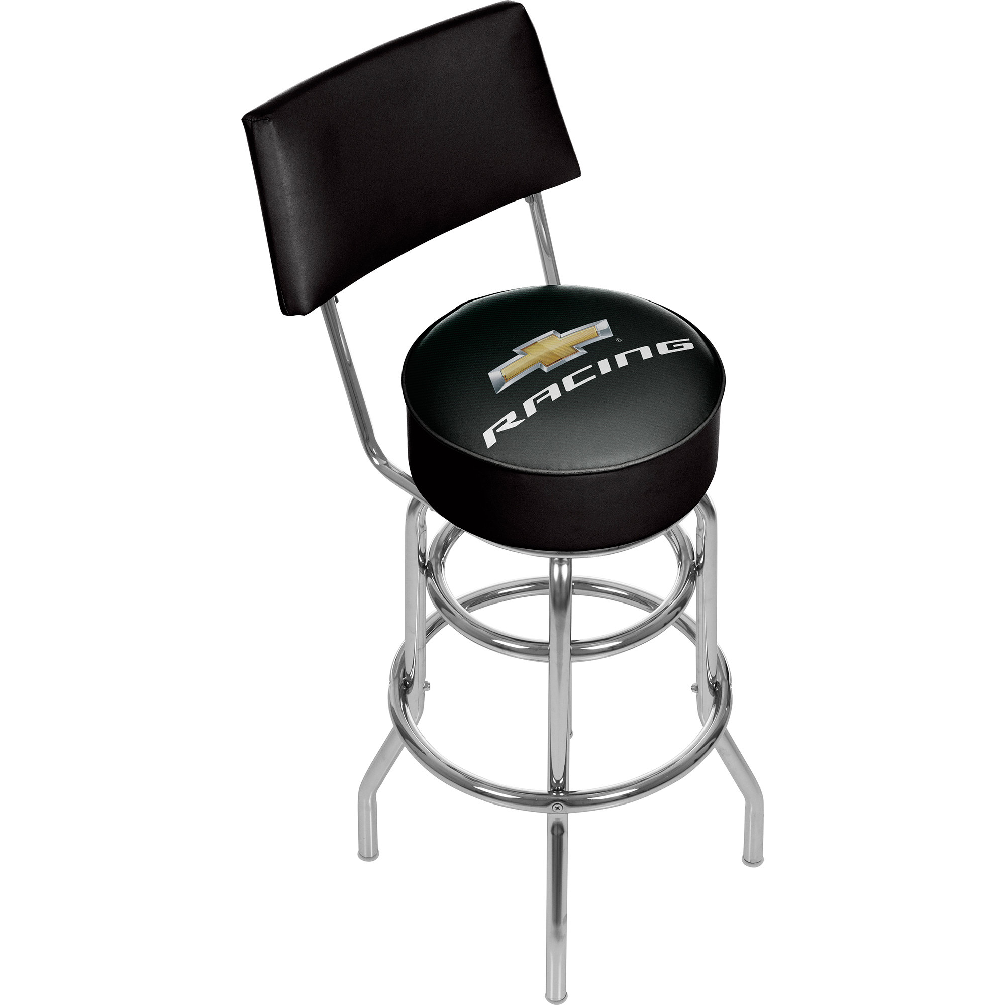 Trademark Global Chevy Racing Swivel 31" Bar Stool & Reviews | Wayfair