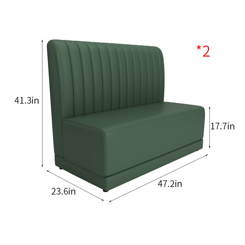 Canadian Linen Modern Simple Cafe Restaurant Casual Benches Storage ...