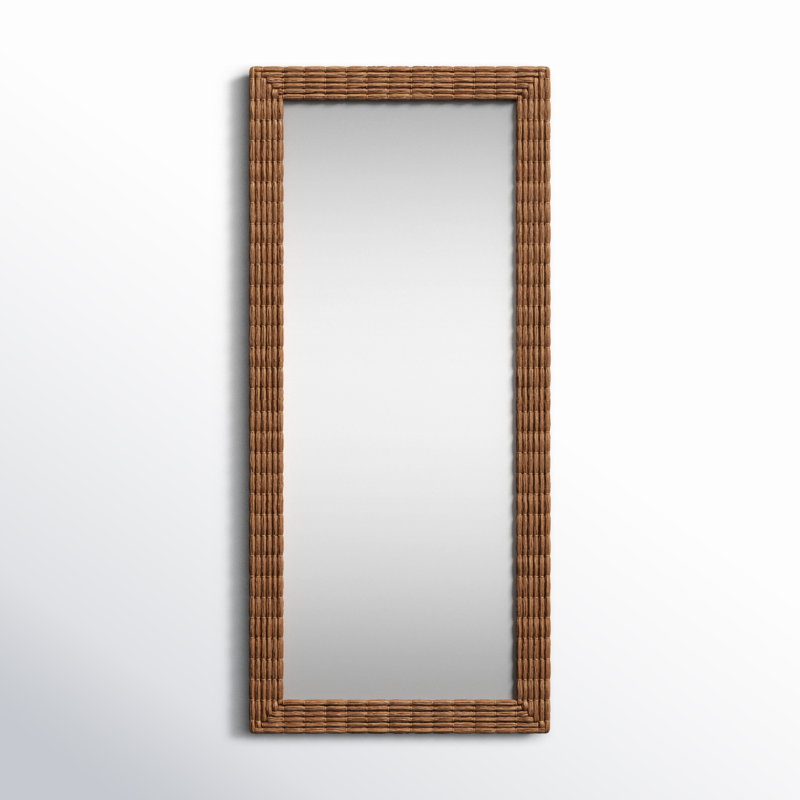 Birch Lane™ Rosalie Seagrass Full Length Mirror | Wayfair