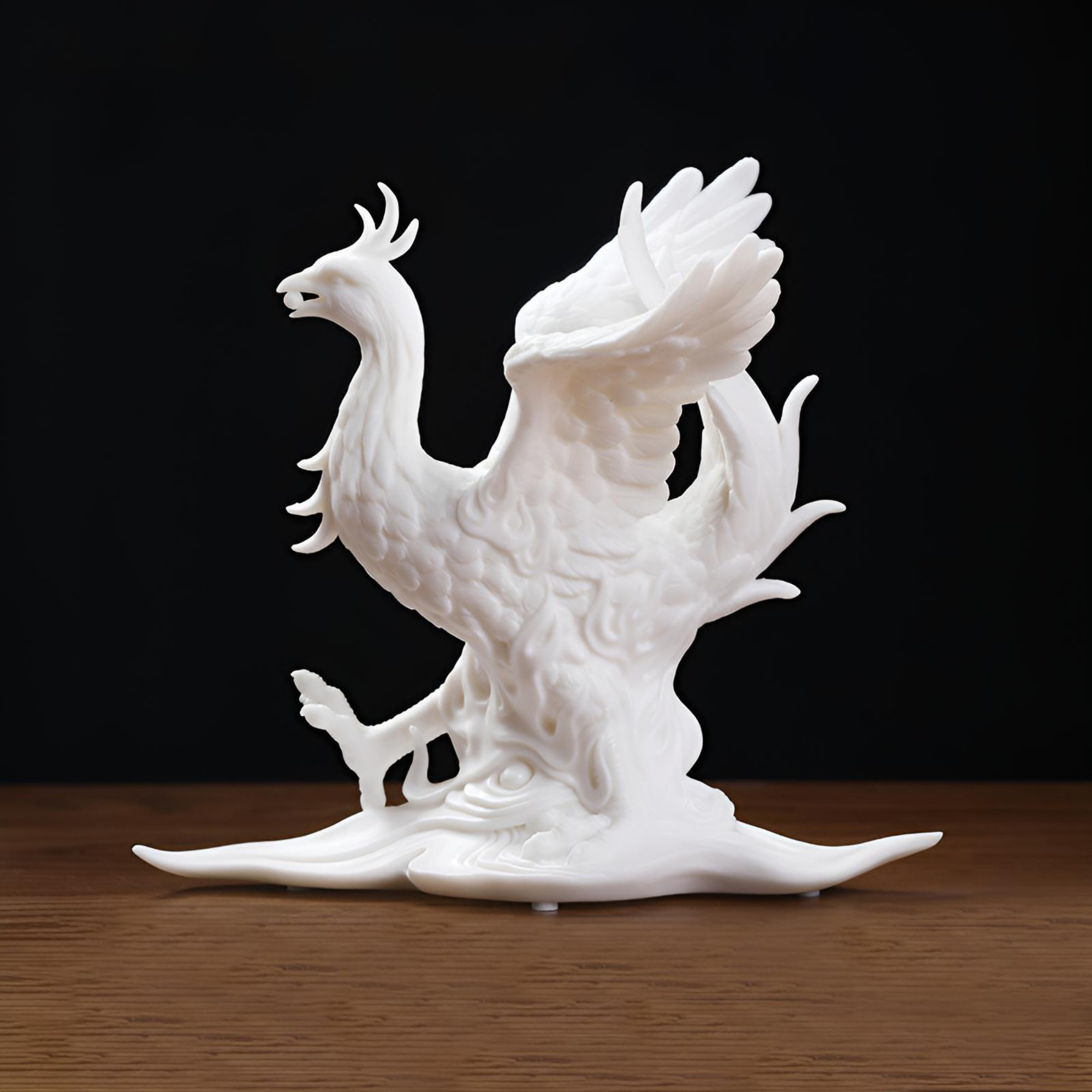 Infinity Chinese Traditional Ceramic Vermilion Bird - Exquisite ...