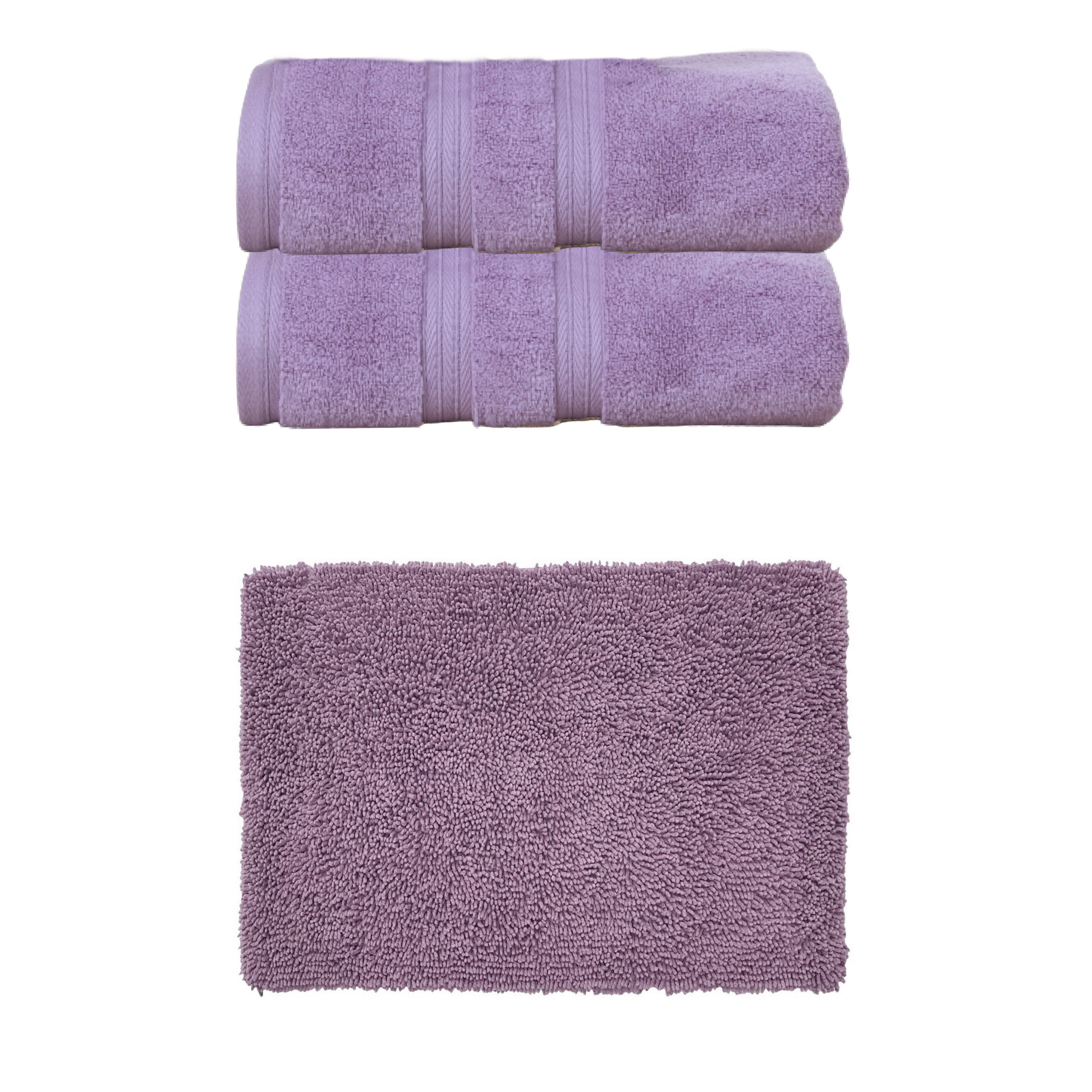 Ess Ess Exports Fantasia Collection 100% Soft Cotton 6 Pc Towel Set & 1 ...