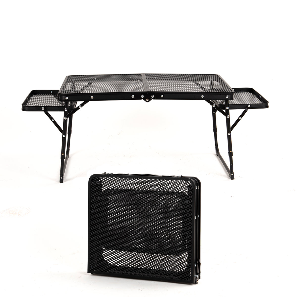 Arlmont & Co. Muscolo Extendable Folding Camping Table | Wayfair