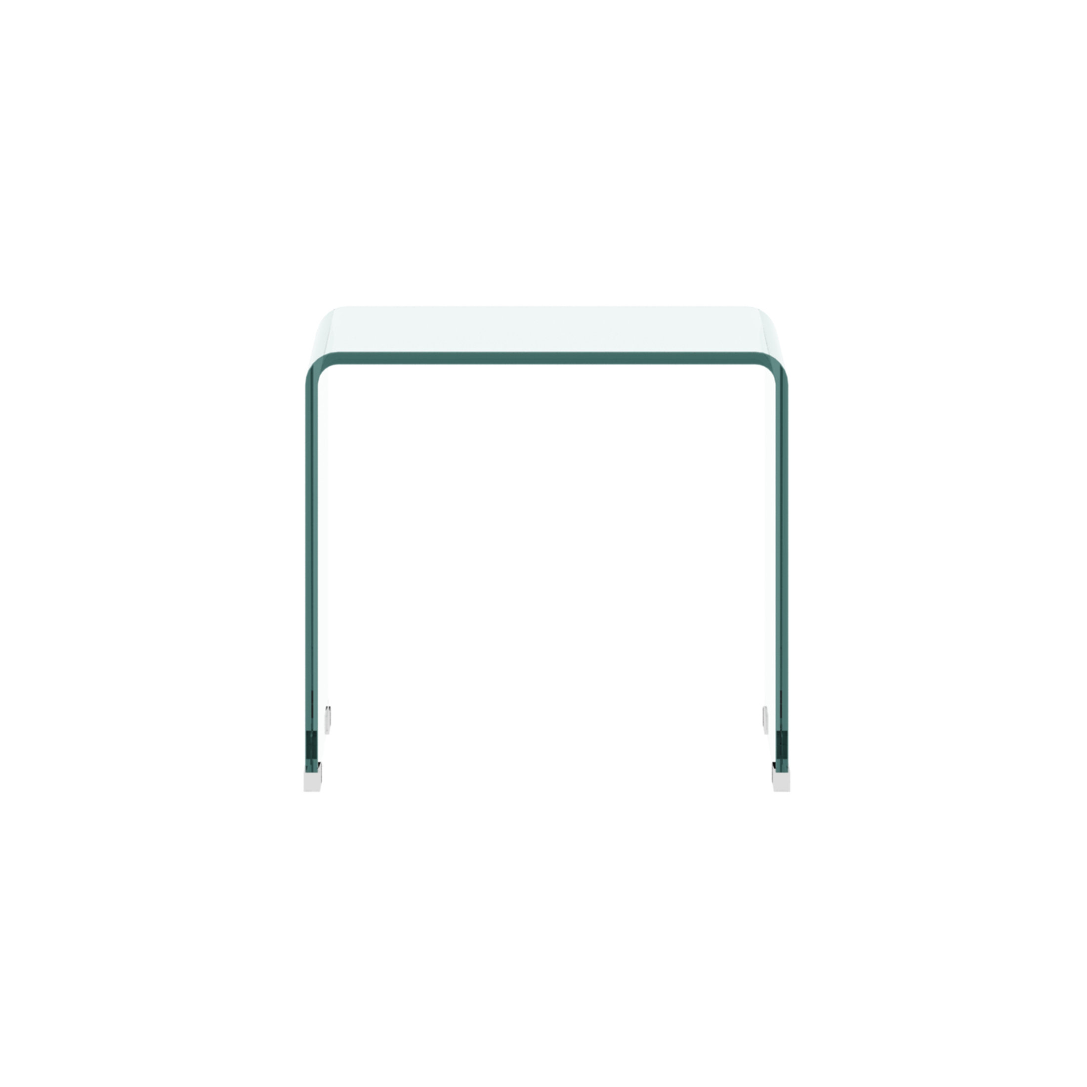 Wrought Studio™ Whole Tempered Glass Coffee Table Clear End Table ...