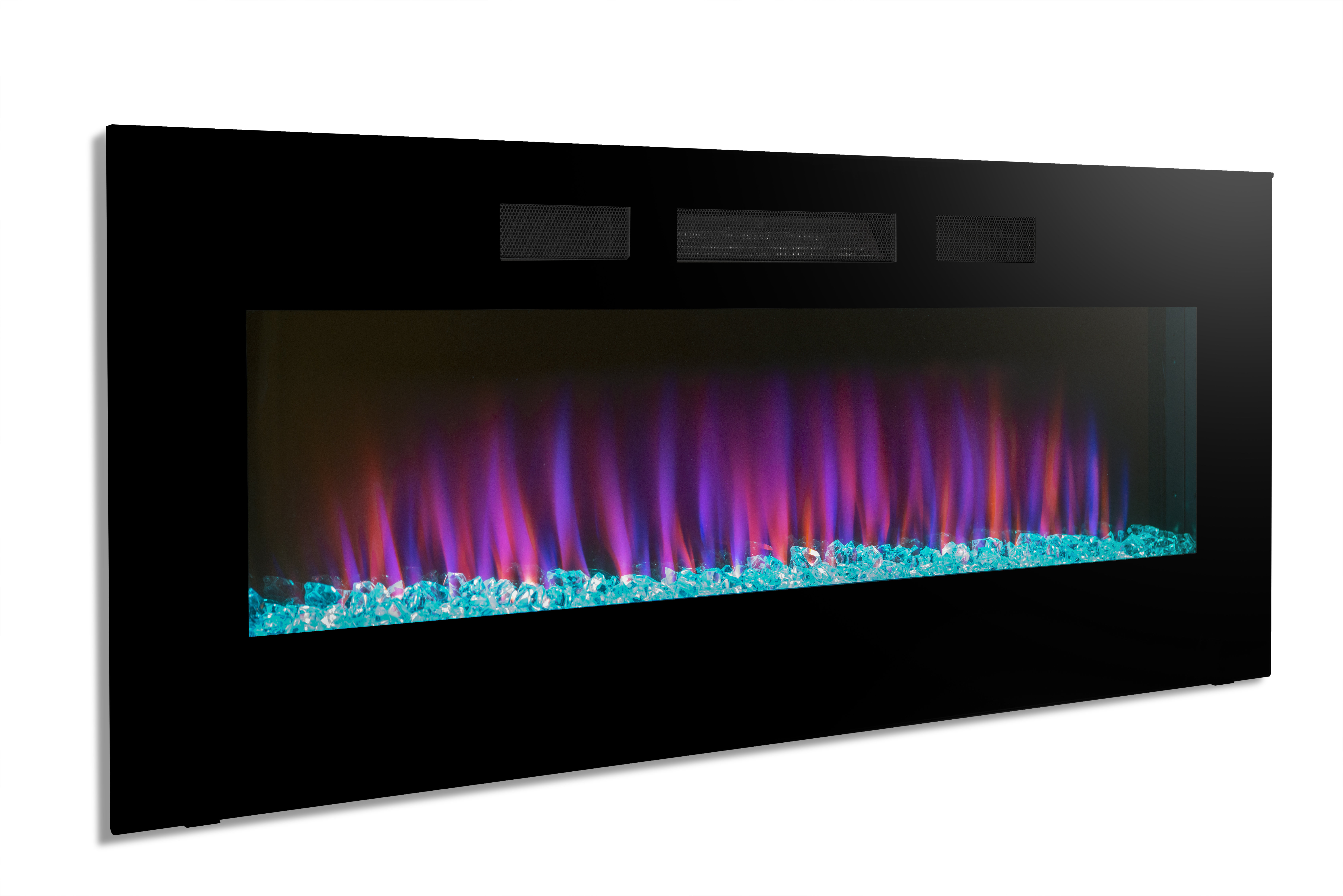 Ebern Designs Priebe Crystal Front Vent Recessed Wall Mounted Electric ...