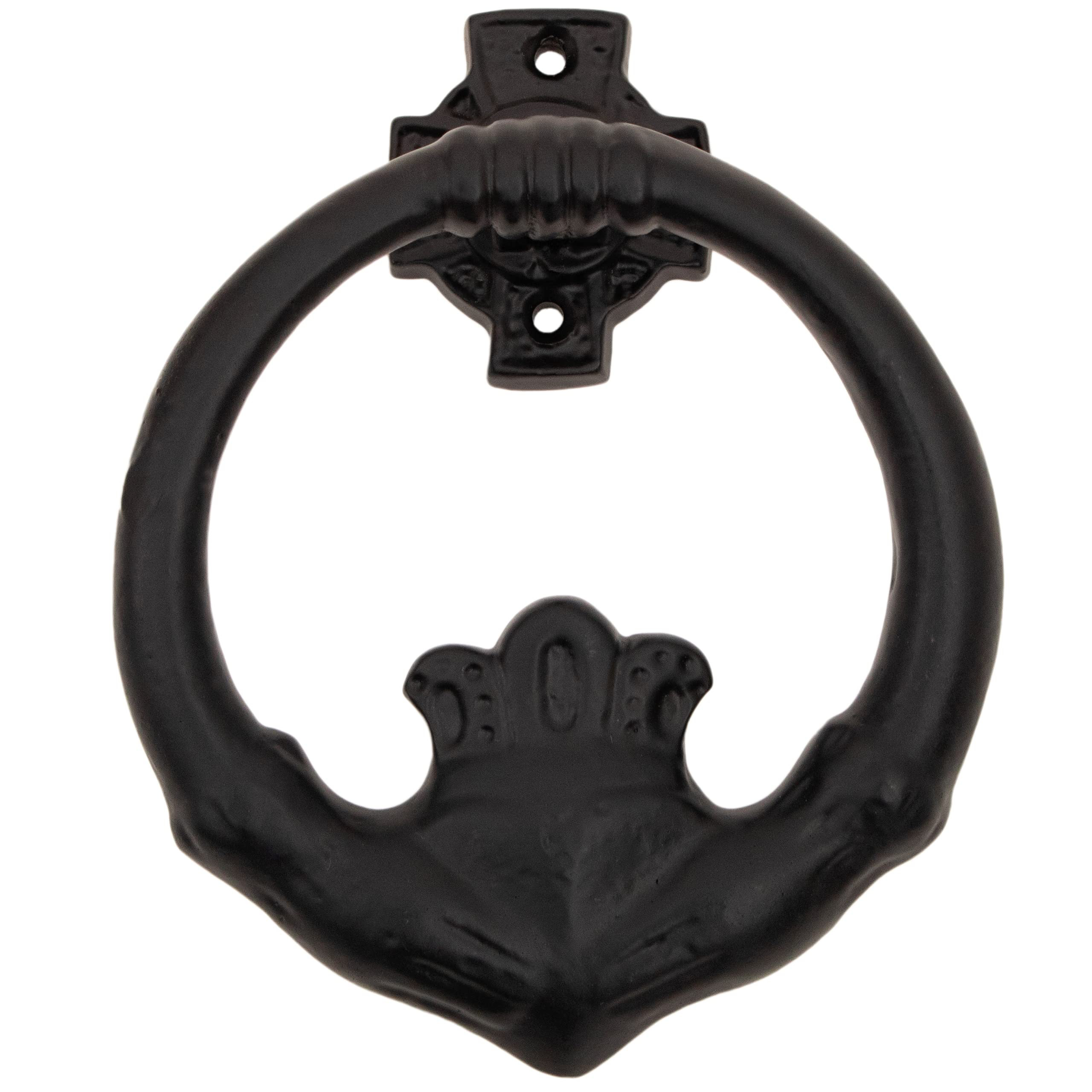 Mystic Colonial Hardware Claddagh Door Knocker Solid Cast Iron ...