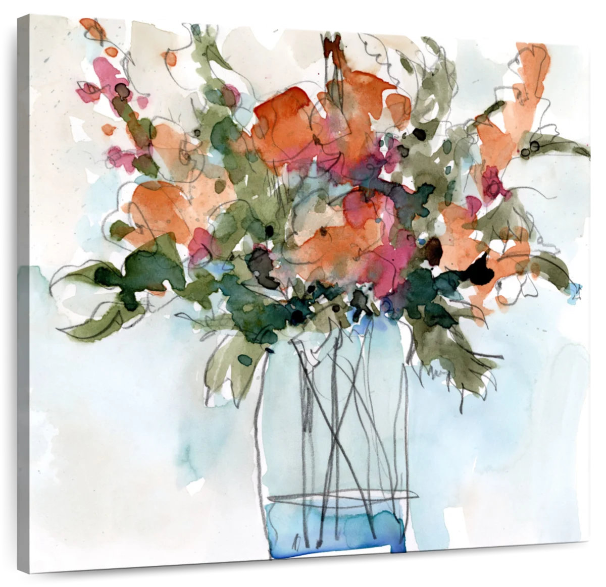 Lark Manor Harnek Water Garden Still Life II - Wayfair Canada