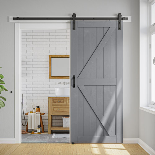 Includes Track Kit for Installation Interior Doors | Wayfair