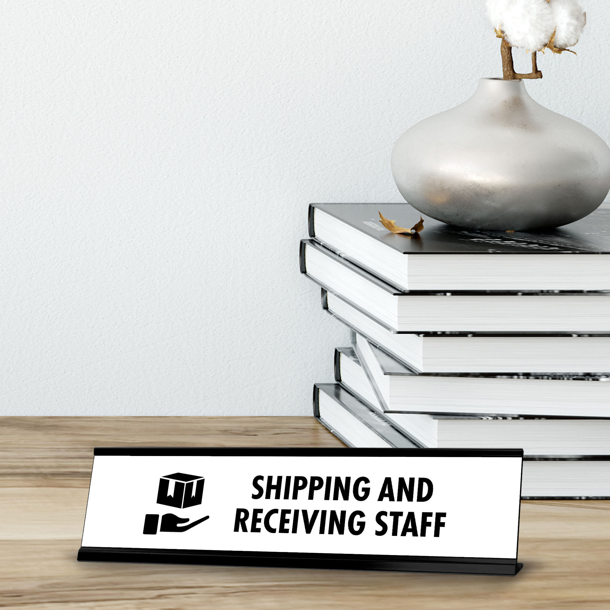Signs ByLITA Shipping and Receiving Staff Desk Sign | Wayfair