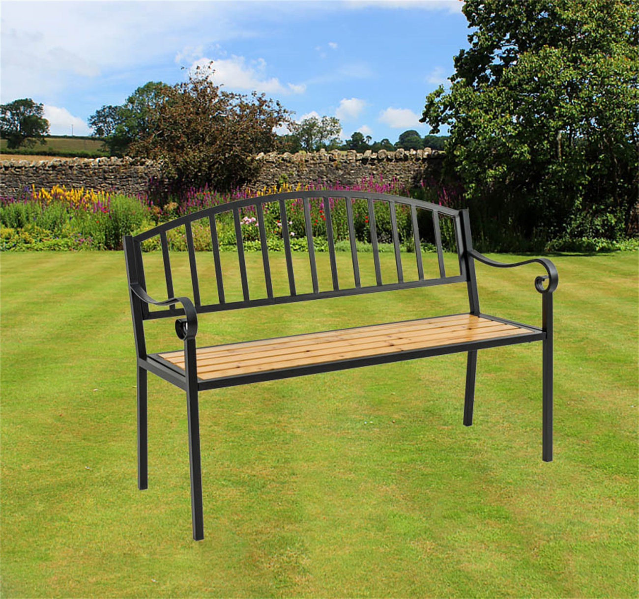 Red Barrel Studio® Outdoor Patio Bench | Wayfair