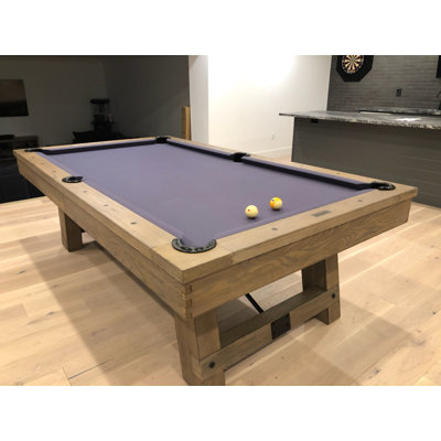 Plank & Hide Isaac Slate Pool Table with Professional Installation ...
