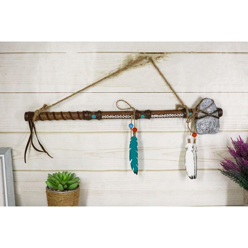 Foundry Select Native American Sioux Indian Tribal Warrior Faux ...