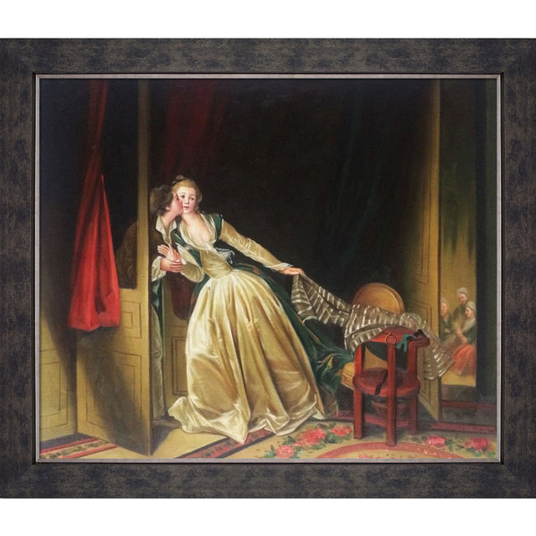 Overstock Art Le baiser volé, fin des années 1780 par Jean-Honore ...