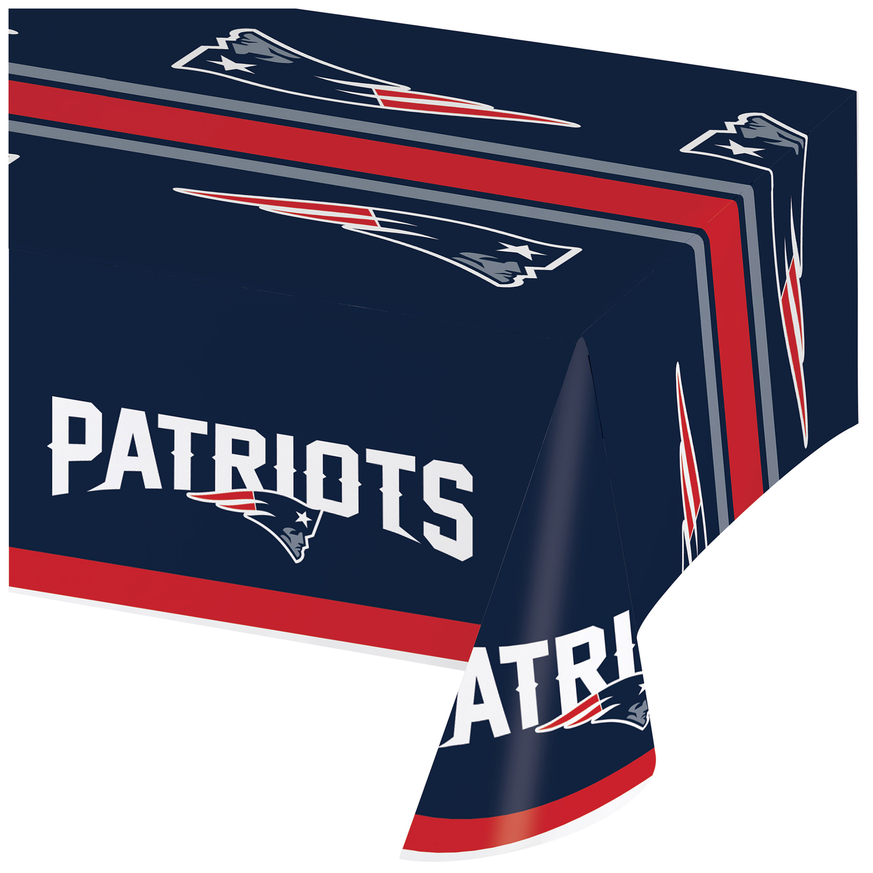Creative Converting NFL New England Patriots Plastic Tablecloths, 3 ct ...