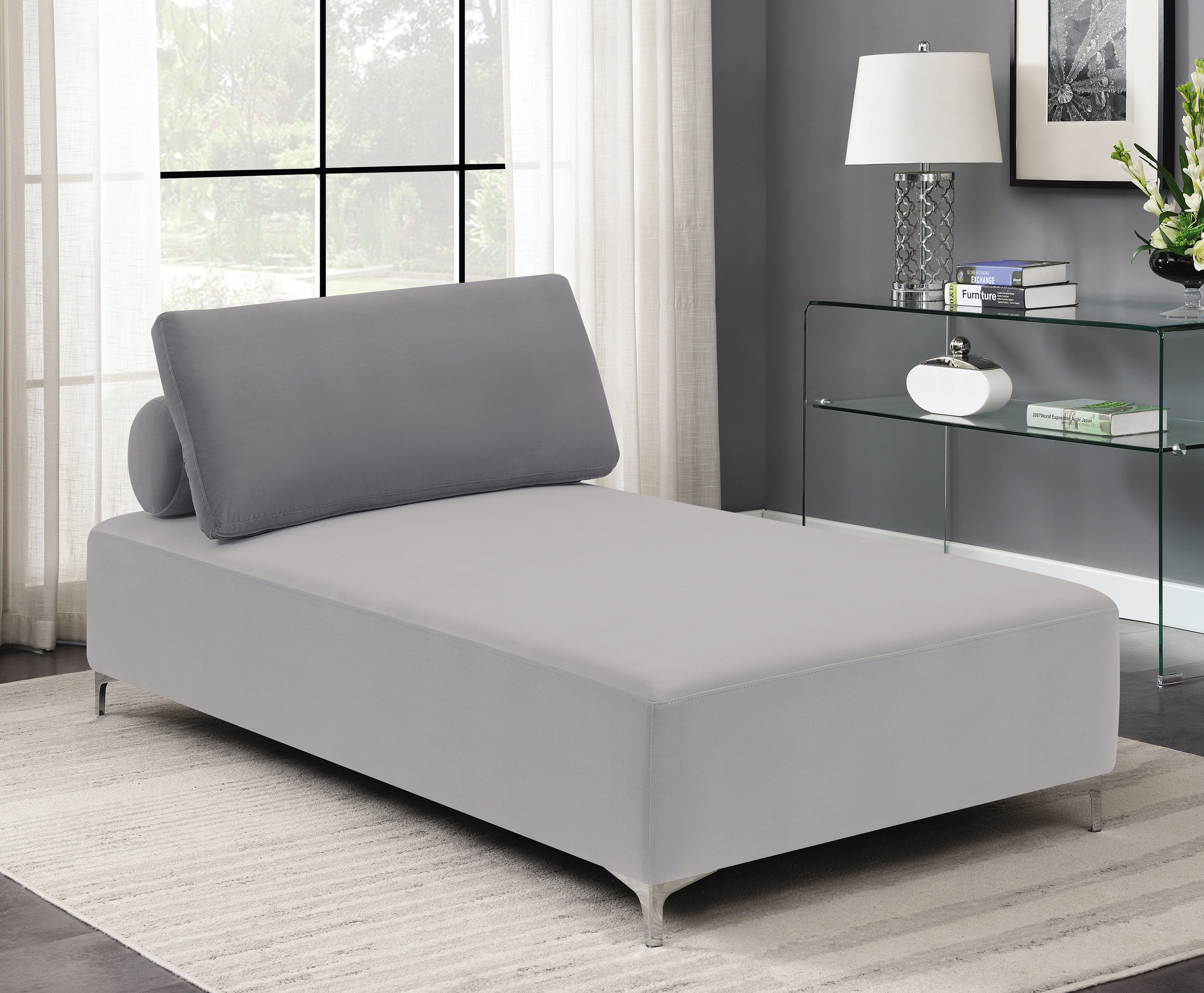 Orren Ellis Jourden Armless Chaise Lounge | Wayfair