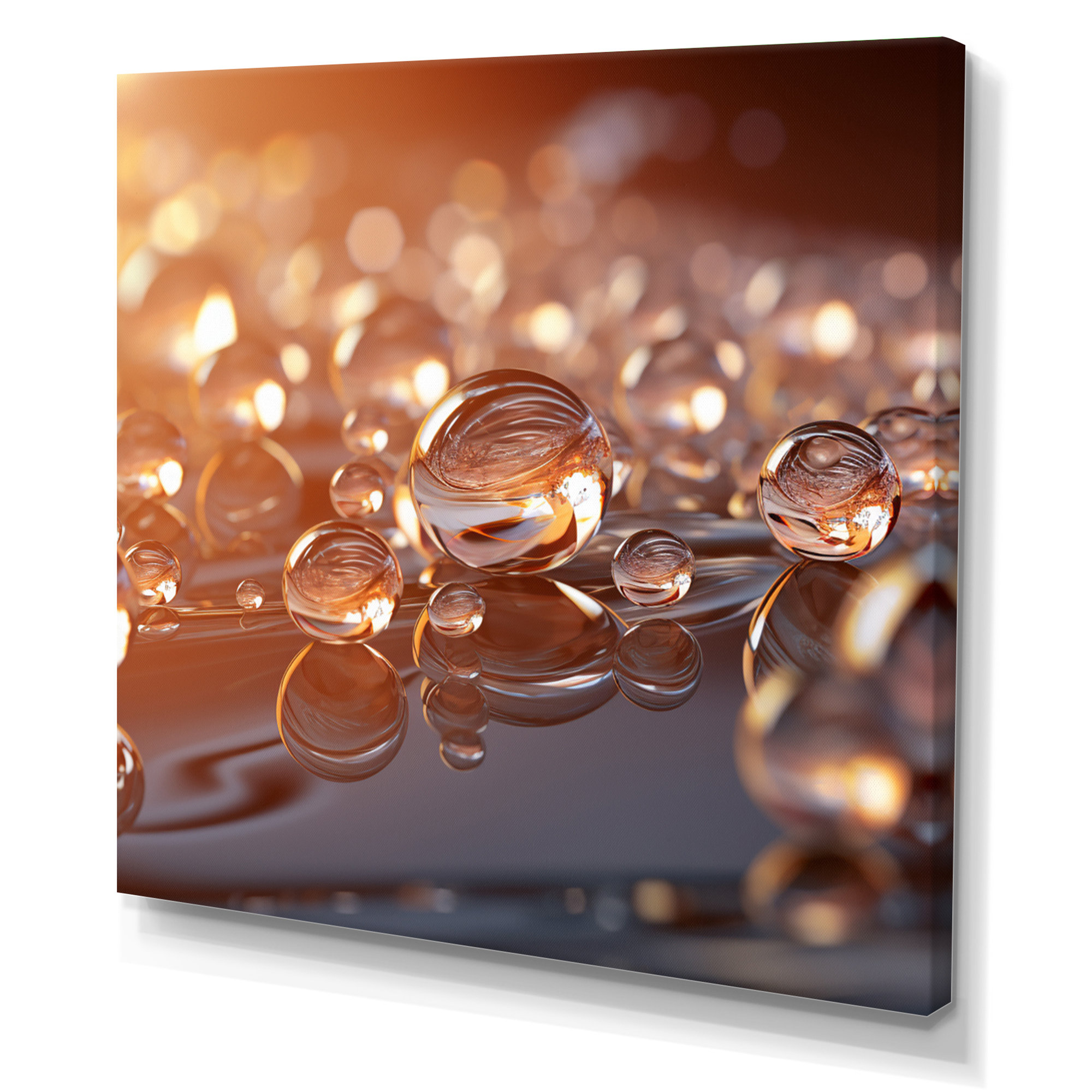 Ebern Designs Morning Dew Pearls Tender Sunshine Reflections | Wayfair