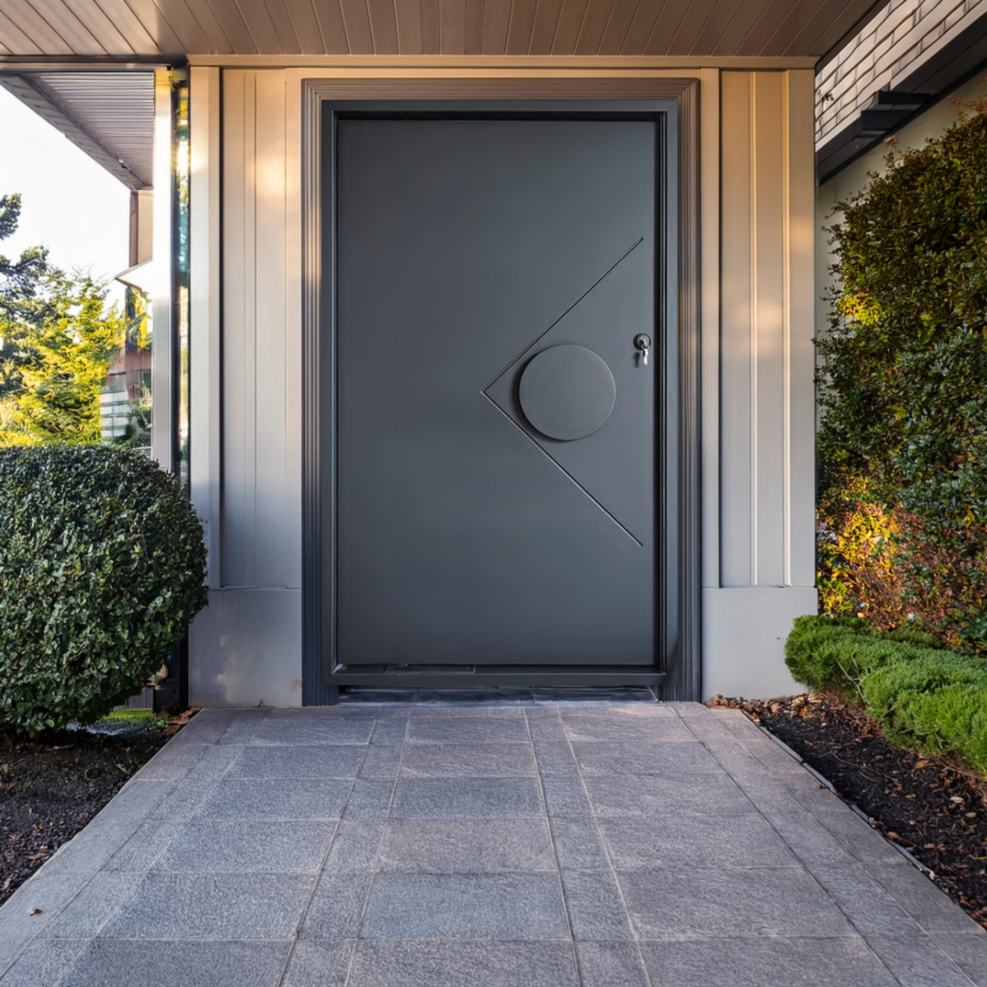 Royal Iron Doors Mountain Horizon Iron Pivot Door | Wayfair