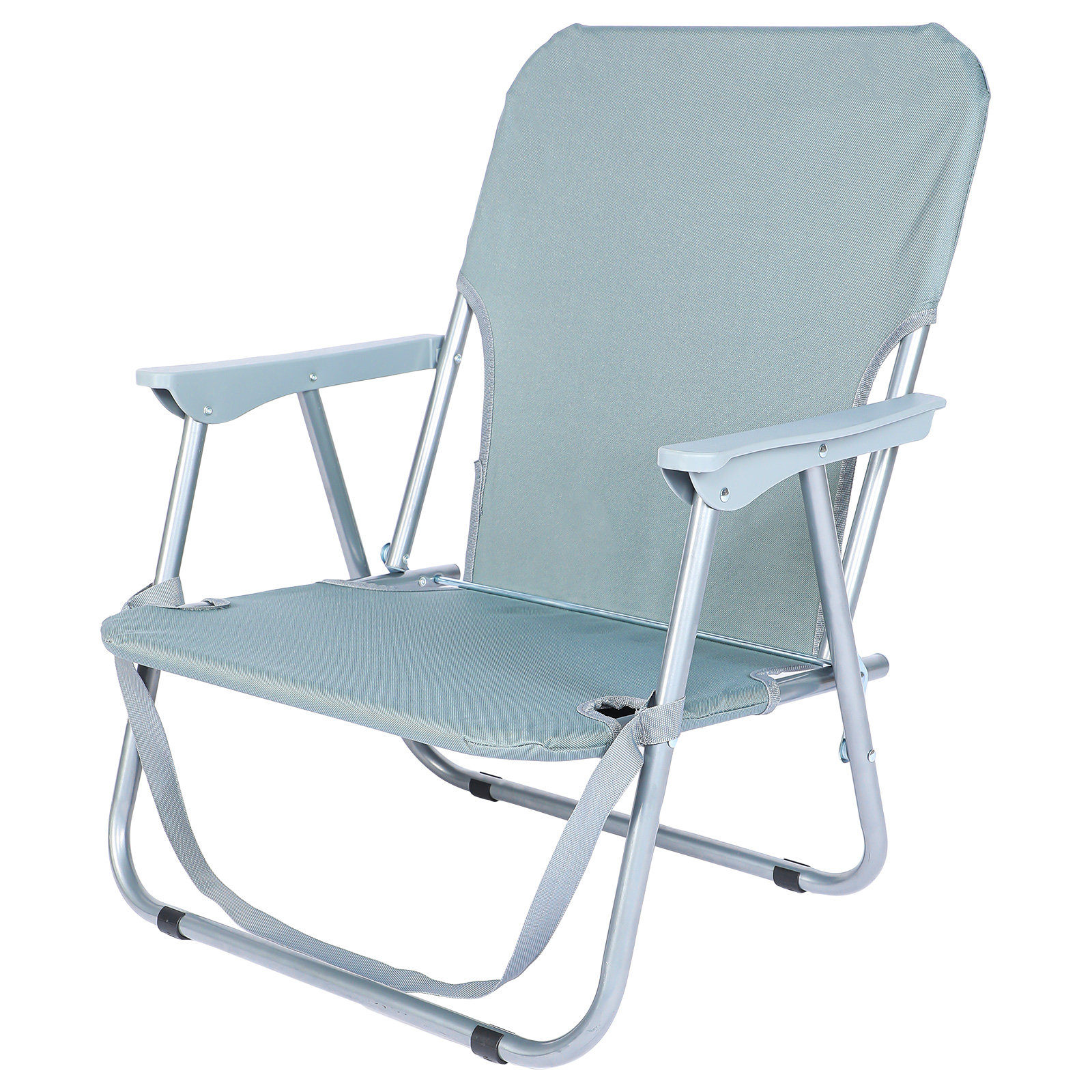 Wrought Studio™ Kadash Fabric Camping / Beach Folding Chair Folding Chair | Wayfair