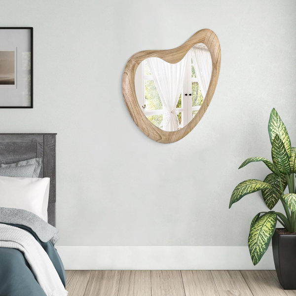 Gracie Oaks Afzaal Free Form Mirror | Wayfair.co.uk
