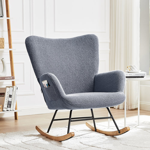 Wayfair | Upholstered Rocking Chairs You'll Love in 2024