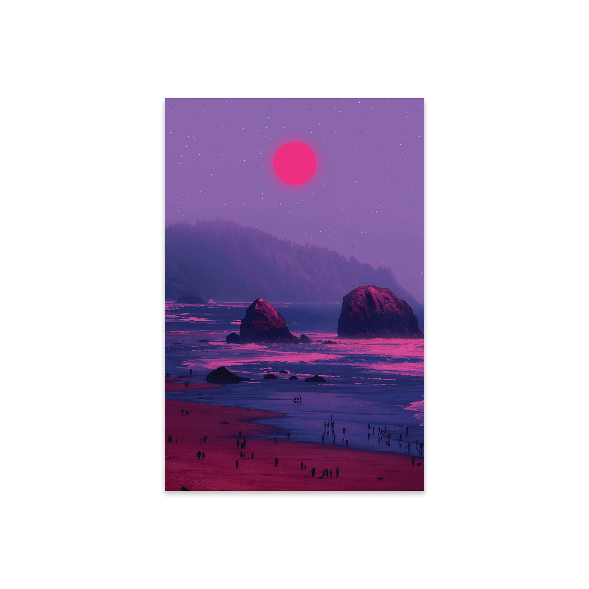 Highland Dunes Sundown II On Plastic/Acrylic by Danner Orozco Painting ...
