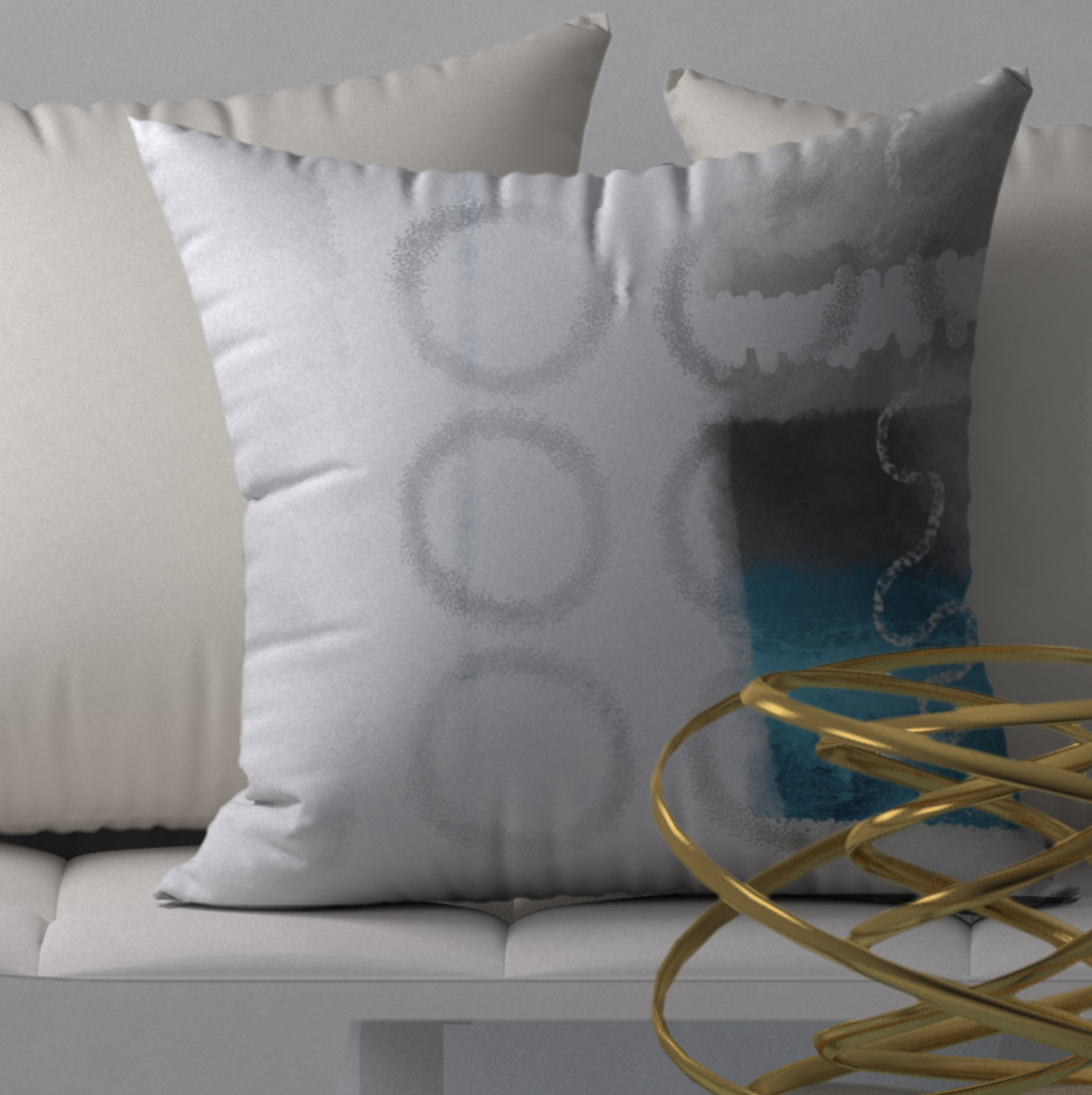 LeRoi Products Famous V.I.P. Square Pillow Cover & Insert | Wayfair