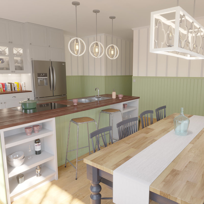 Hunter Fan Gablecrest 1 - Light 12 inch Globe Pendant & Reviews | Wayfair