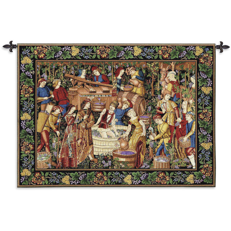 Fine Art Tapestries Still Life La Vendages Tapestry | Wayfair