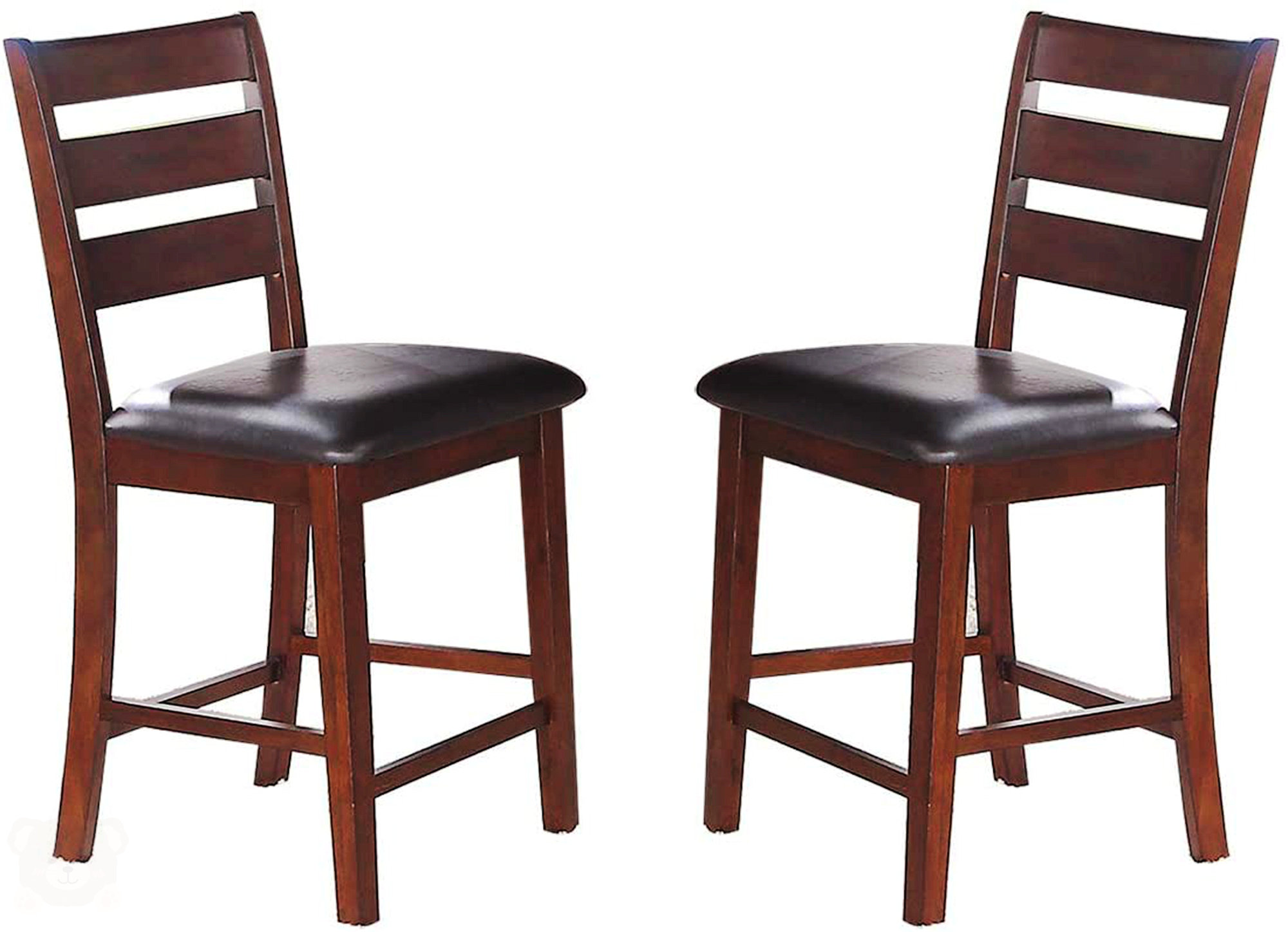 Red Barrel Studio® Set Of 2 Chairs Dining Room Furniture Counter Height ...