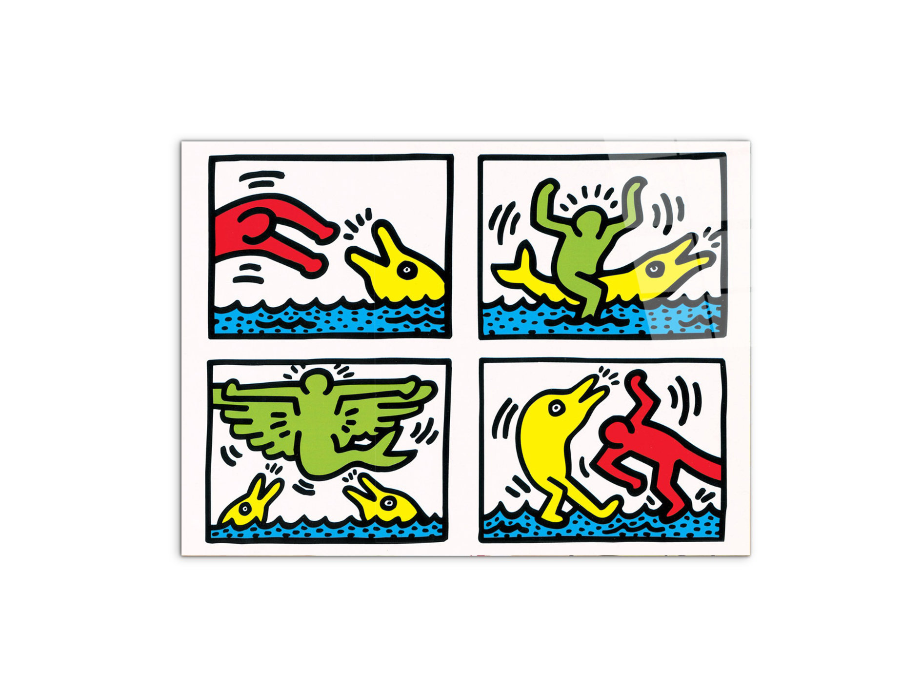 Ivy Bronx Homage to Keith Swimming by Art Studio 58×78 cm CrystalArt ...