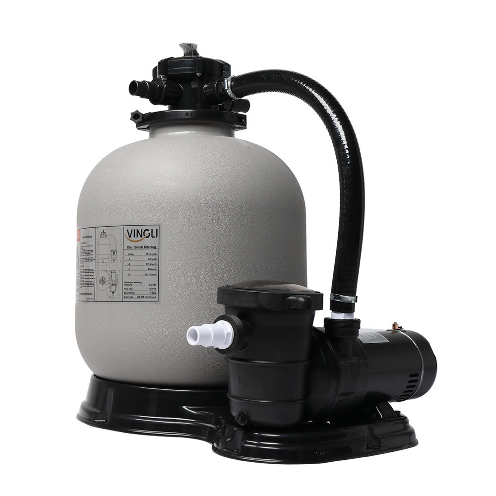 Winado Sand Pool Filter Tank with Pump | Wayfair
