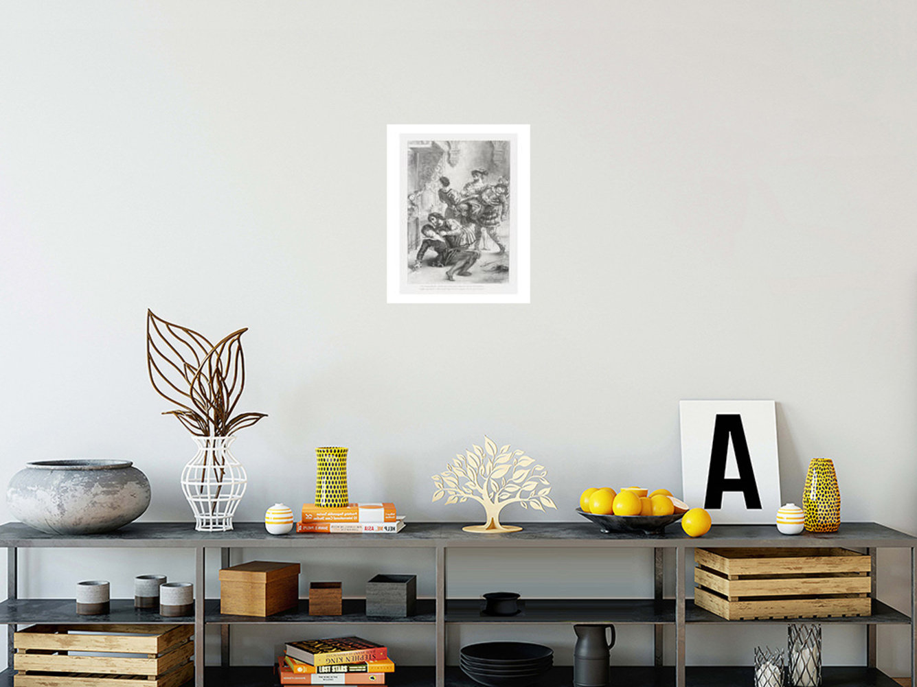 1000Museums Mort d’Hamlet (Act. V. Sc. II) (Death of Hamlet) from ...